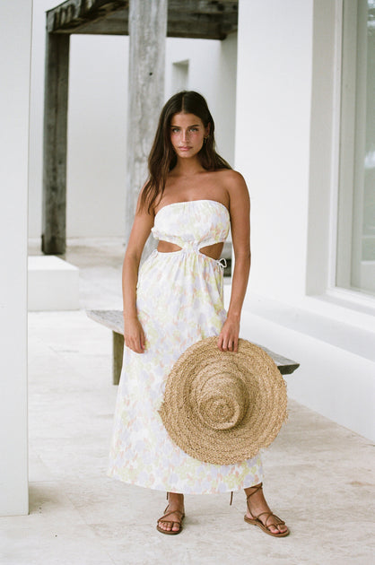 SAMPLE-Vella Cutout Midi Dress