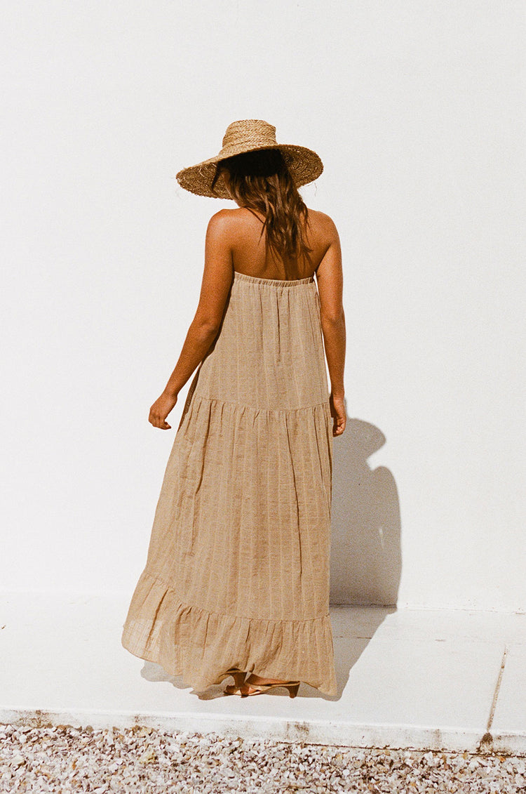 Bella Maxi Dress - Tan – SABO