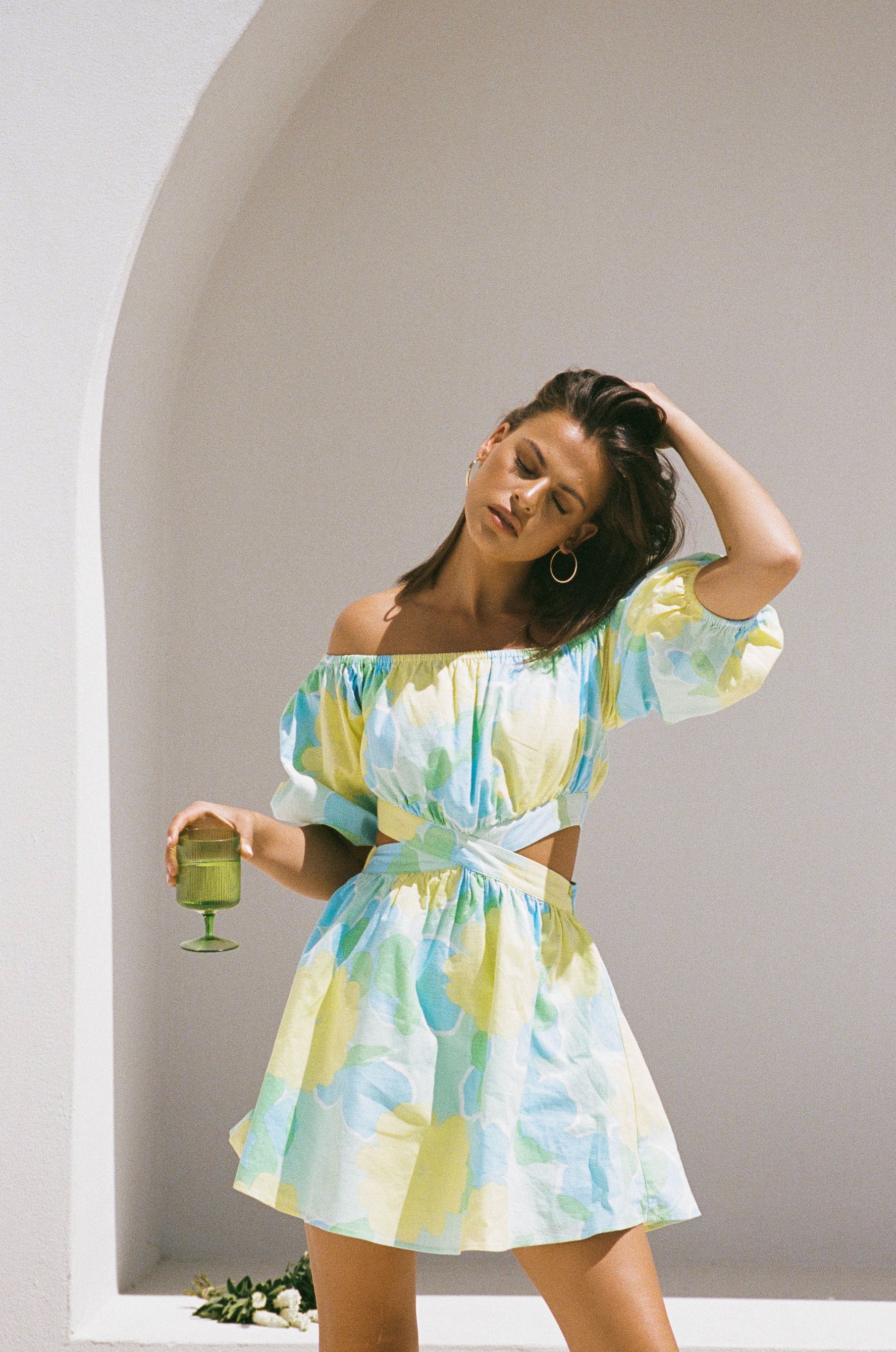 SAMPLE-Blake Off Shoulder Dress – SABO